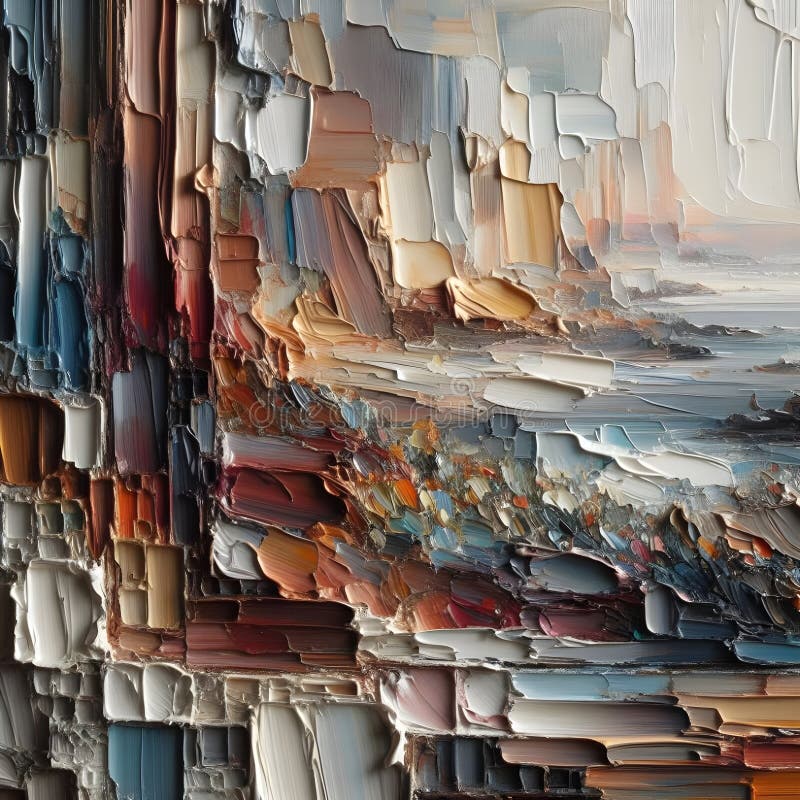 Modern Abstract Wallpaper Painting Ai Generator Stock Image - Image of ...