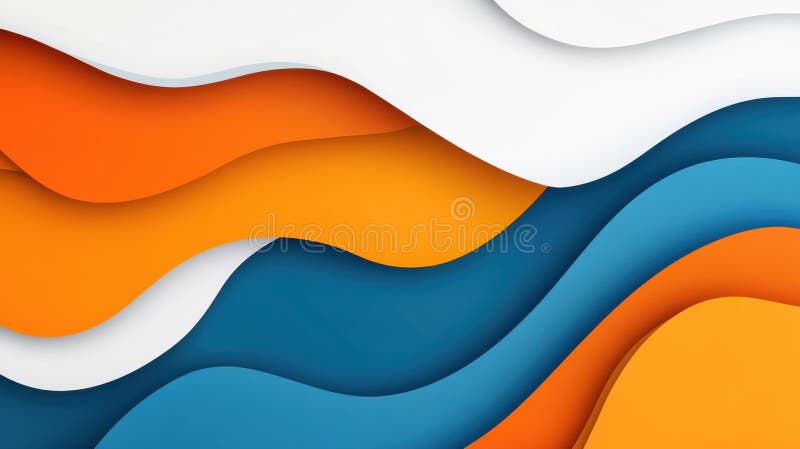 A Modern Abstract Wave Backdrop, Perfect for Product Showcases or Text ...
