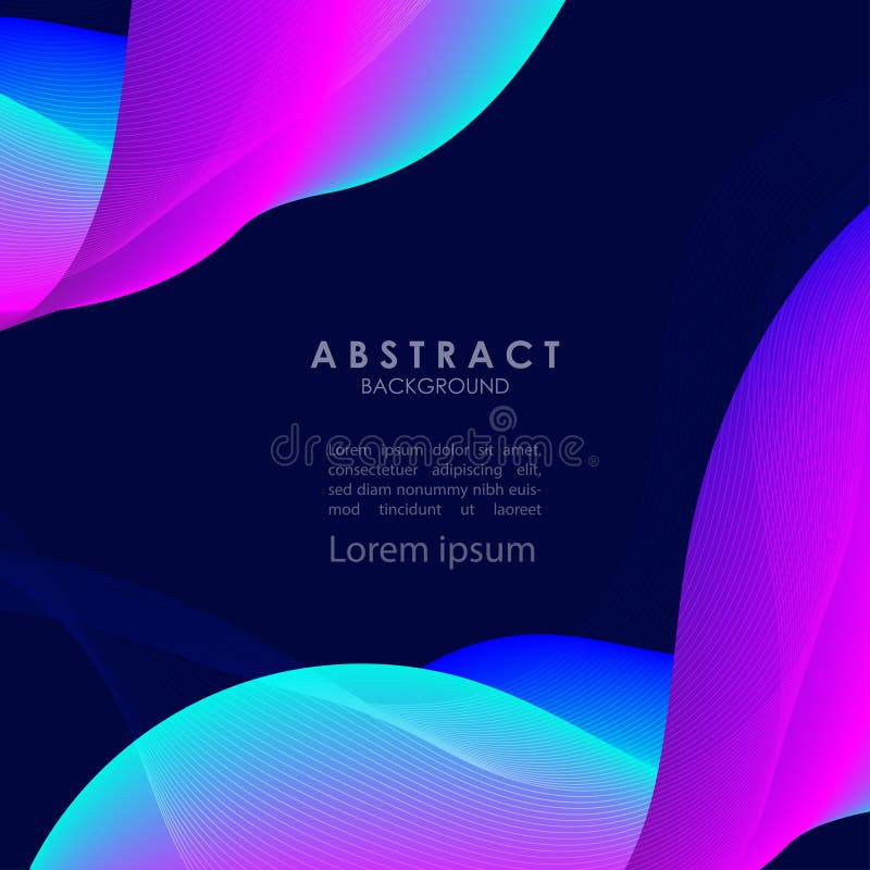 Modern Abstract Wave Template Vector Seamless Background Design Eps 10 ...