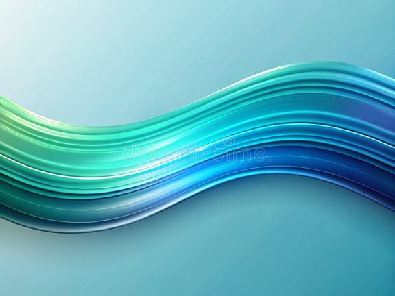 Modern Abstract Wave Footer Design Element for Website or Print Design ...