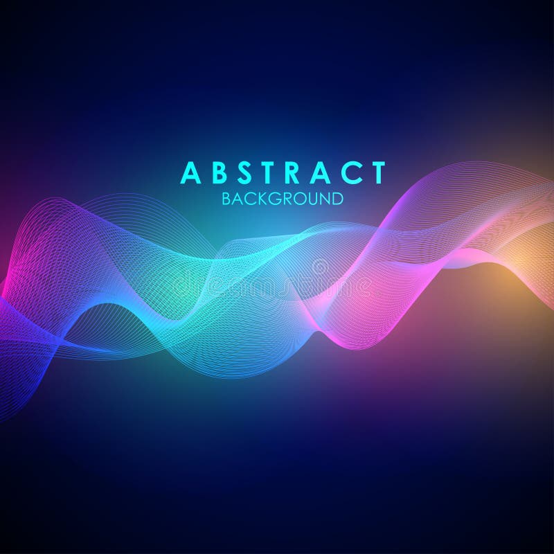 Modern Abstract Wave Template Vector Seamless Background Design Eps 10 ...