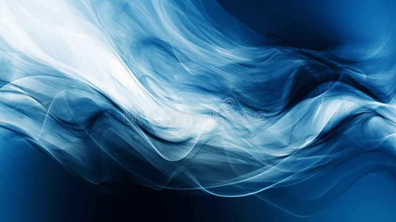 Modern Abstract Waves with Abstract White on Soft Light Background ...