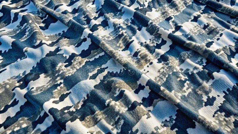 Modern Abstract Winter Camouflage Pattern a Striking Grey Stripe Design ...