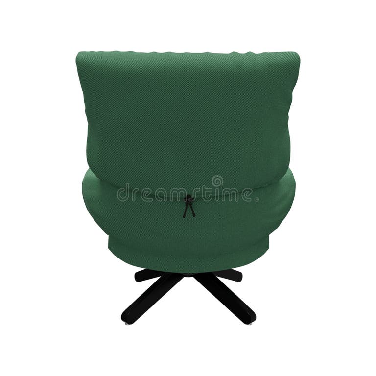 Modern Accent Chairs Front View 3 D Rendering. High Quality Transparent ...