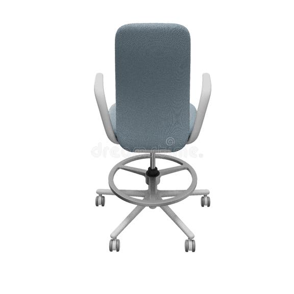 Modern Accent Chairs Front View 3 D Rendering. High Quality Transparent ...