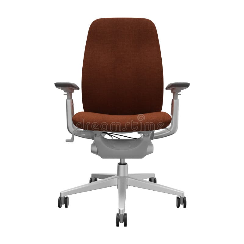 Modern Accent Chairs Front View 3 D Rendering. High Quality Transparent ...