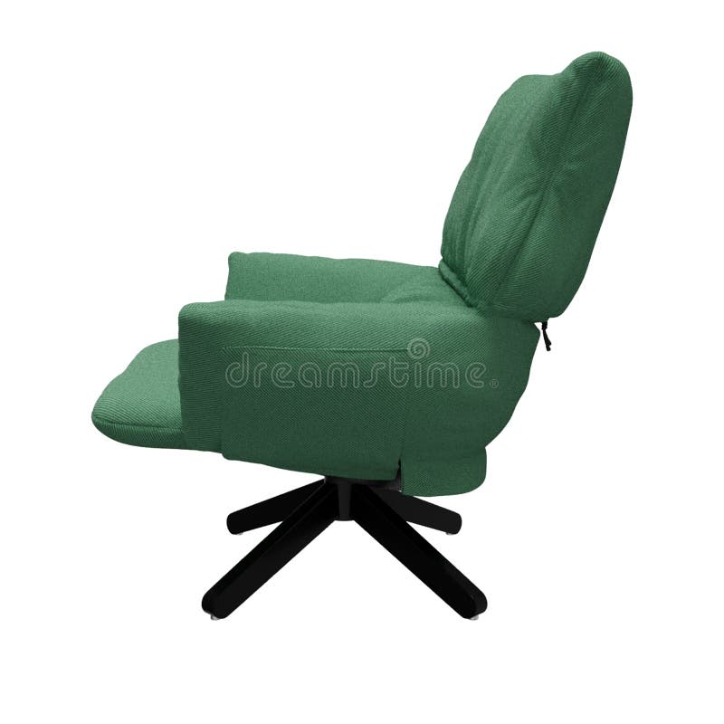 Modern Accent Chairs Front View 3 D Rendering. High Quality Transparent ...