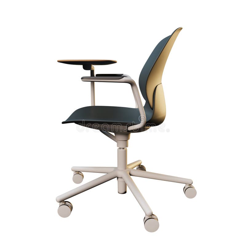 Modern Accent Chairs Front View 3 D Rendering. High Quality Transparent ...