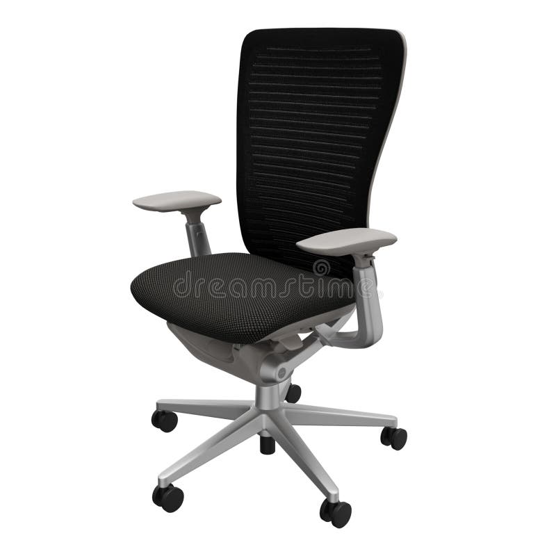 Modern Accent Chairs Front View 3 D Rendering. High Quality Transparent ...