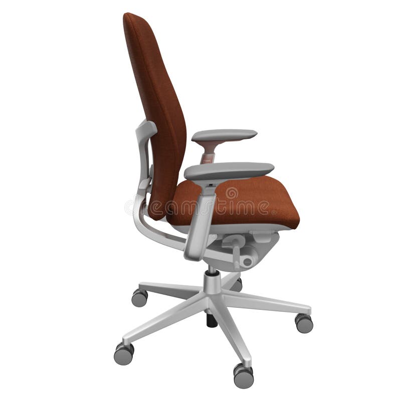 Modern Accent Chairs Front View 3 D Rendering. High Quality Transparent ...