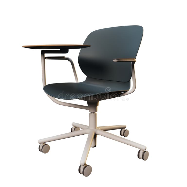 Modern Accent Chairs Front View 3 D Rendering. High Quality Transparent ...