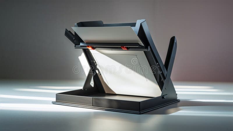 Photorealistic Image of a Desktop Document Holder with Adjustable ...