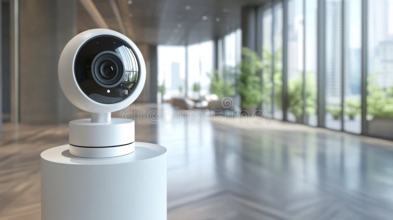 Modern Adjustable Web Camera with Sleek Design and Mount Feature Stock ...