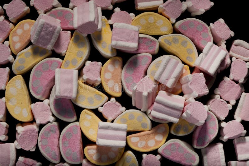Many beautiful sweets stock photo. Image of colored - 101345834