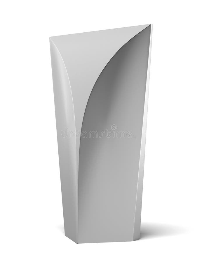 Modern Advertising Stand stock illustration. Illustration of advertise ...