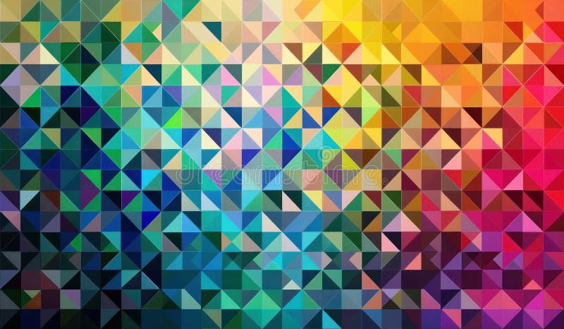Modern Aesthetics Abstract Background Composed of Triangles and ...