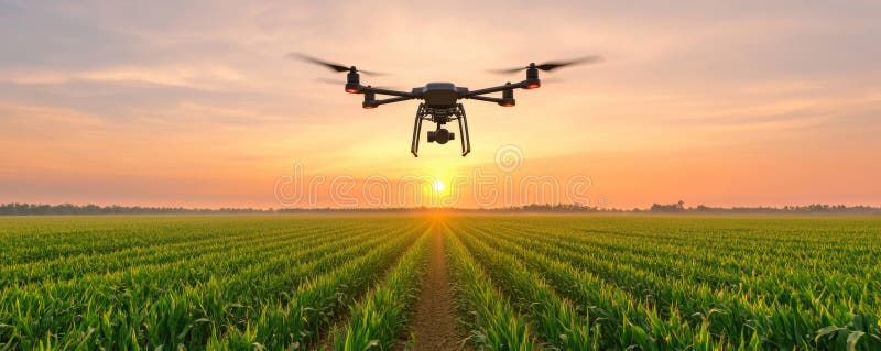 Modern Agriculture Utilizes Drones for Precision Farming, Optimizing ...