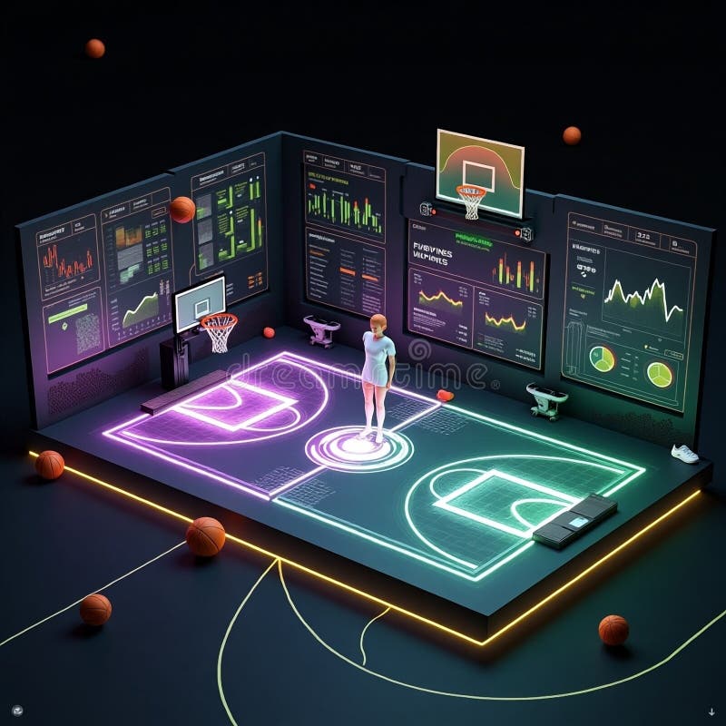 Modern AI Coaching Interface – Sensor-Driven Sneakers, Drone Footage ...