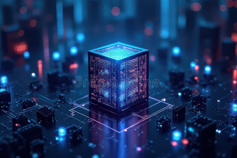 Modern Ai Framework For Deep Learning Pytorch Hosting Architecture Stock Illustration