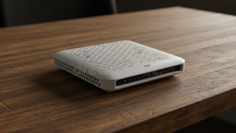 Modern AI-Generated Router Design Stock Illustration - Illustration of ...