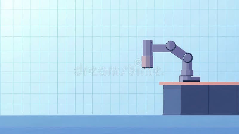 Modern AI Lab Setup for Product Development Stock Illustration ...