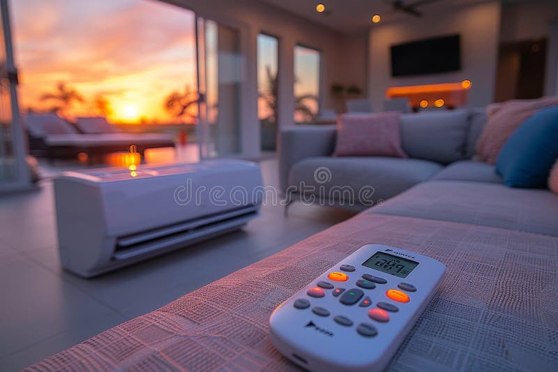 Modern Air Conditioning Unit with User Friendly Remote Control for ...