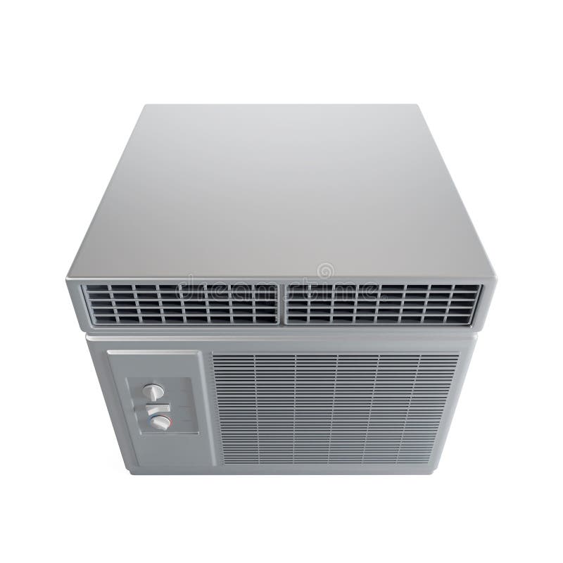Modern Air Conditioning Unit with a Vent on Top and an Electronic ...