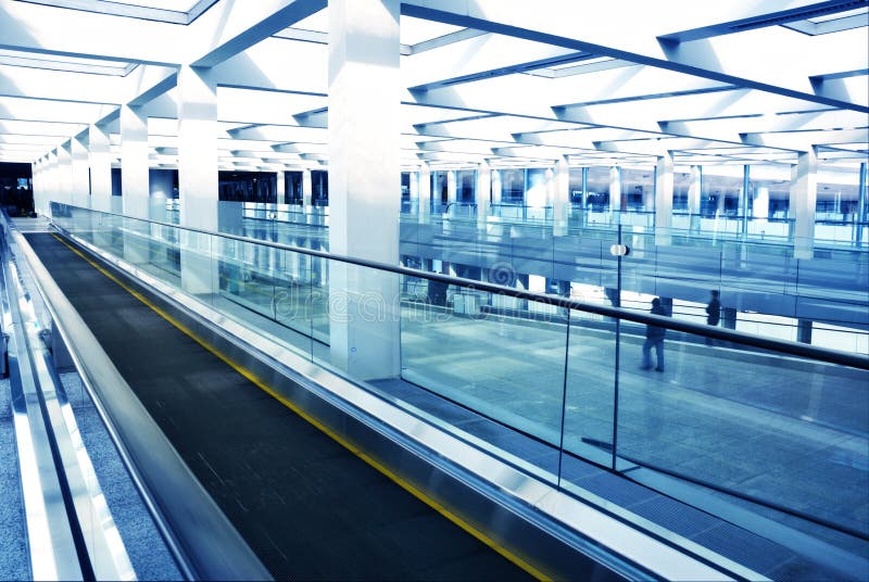 Empty airport stock image. Image of light, point, lounge - 4404209