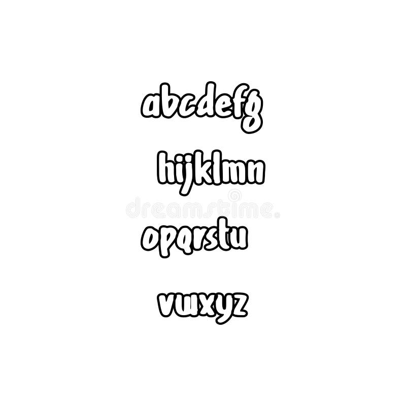Classic Street Art Graffiti Font Type Alphabet Stock Illustrations ... Classic Street Art Graffiti Font Type Alphabet Stock Illustrations ...