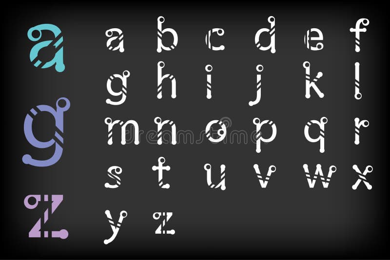 Modern Alphabetic Fonts Set Stock Vector - Illustration of event, flag ...