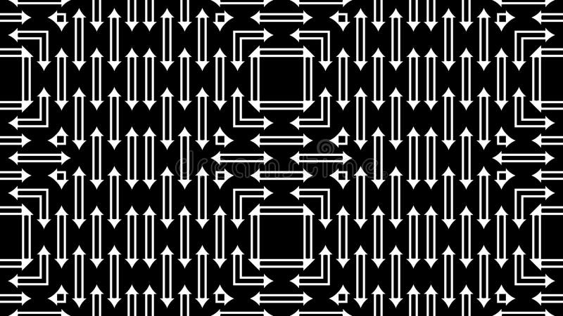 Modern Animated Pattern 3d Render Animation Stock Video - Video of ...