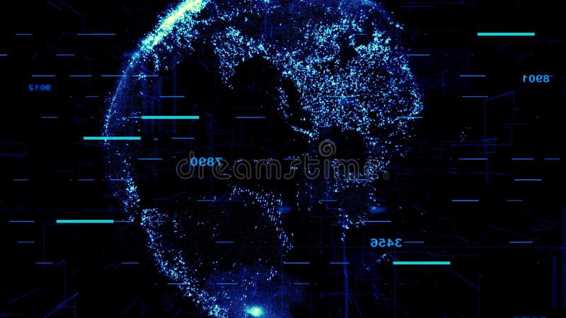 Modern Animated Tech Background in 4K for Any Project Stock Footage ...