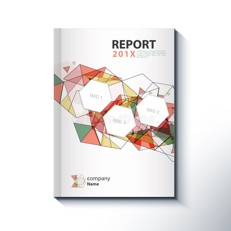 Modern Annual Report Cover Design Vector Concept Stock Vector ...