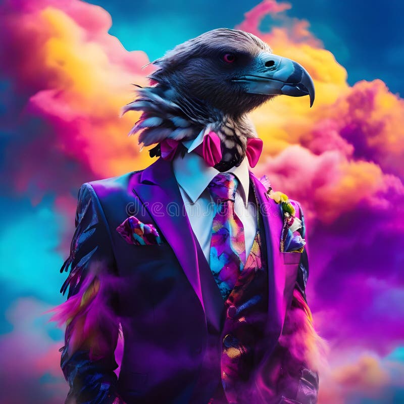 Anthropomorphic Eagle Stock Illustrations – 435 Anthropomorphic Eagle ...