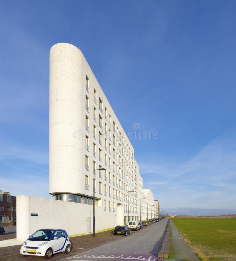 Modern Apartment Block stock image. Image of house, facade - 21188647