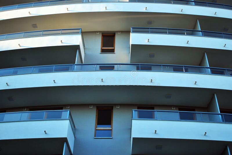 Modern Apartment Block stock photo. Image of house, marketing - 73745108