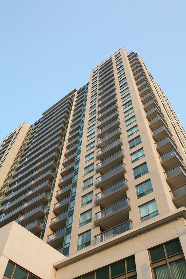 Modern apartment building stock photo. Image of house - 2483598