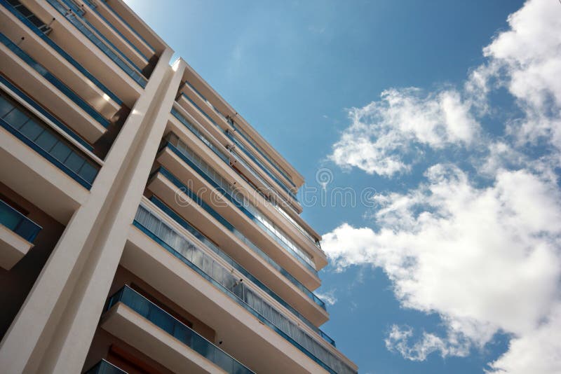 New Apartment Block stock image. Image of cities, architecture - 188889739