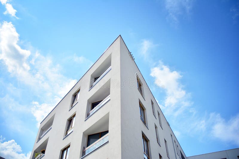 Modern Multi-storey Luxury Housing Concept Stock Photo - Image of ...