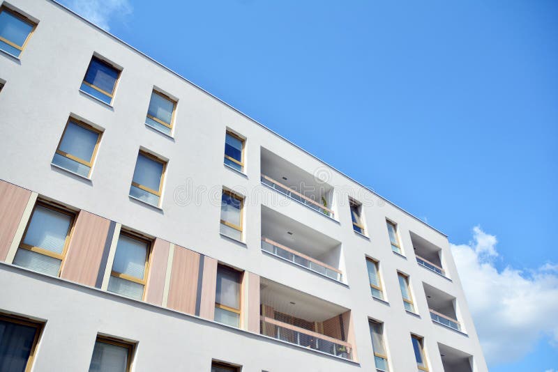 Modern Multi-storey Luxury Housing Concept Stock Image - Image of ...