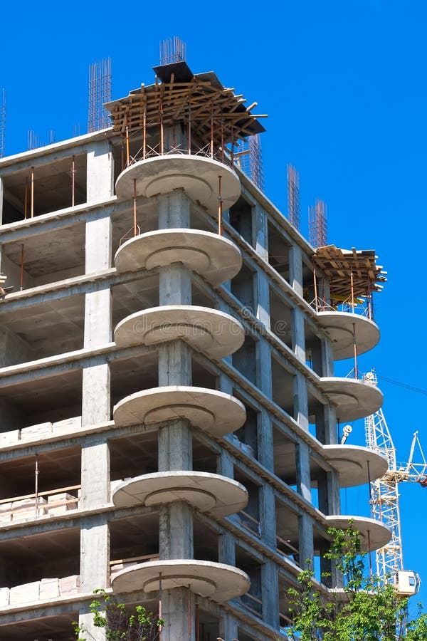 Modern apartment building stock image. Image of exterior - 35563111