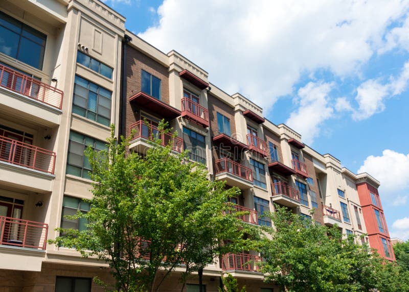 Apartment building stock photo. Image of house, flat - 18888076