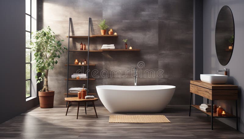 Modern Apartment with Elegant Bathroom Design, Clean and Comfortable ...