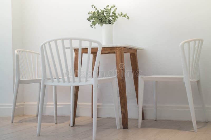 Modern Apartment Interior with Base on White Stock Photo - Image of ...