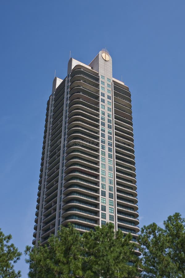 Modern Apartment Tower stock photo. Image of tower, architecture - 11574412