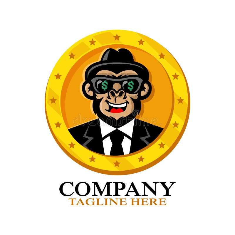 Sun Coin Logo Icon Design stock vector. Illustration of sign - 125214808