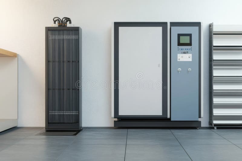 Modern Appliance Setup Contemporary Kitchen Featuring Sleek Design ...