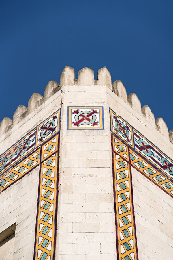 Modern Arabic Style Building Stock Photo - Image of building, arabesque ...
