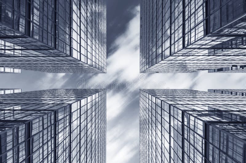 Modern Architectural Background Stock Photo - Image of downtown ...