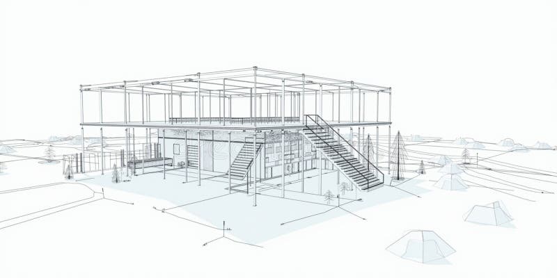 Multi Level Building Stock Illustrations – 2,787 Multi Level Building ...